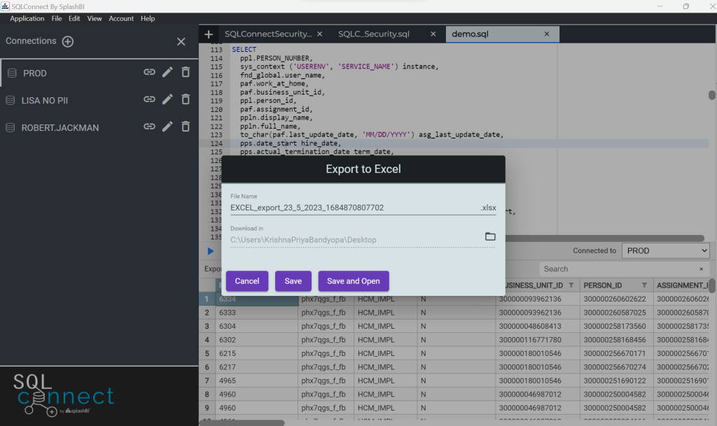 SQL Connect- An Oracle Cloud Tool | SQL Connect | An Oracle Cloud Tool by SplashBI